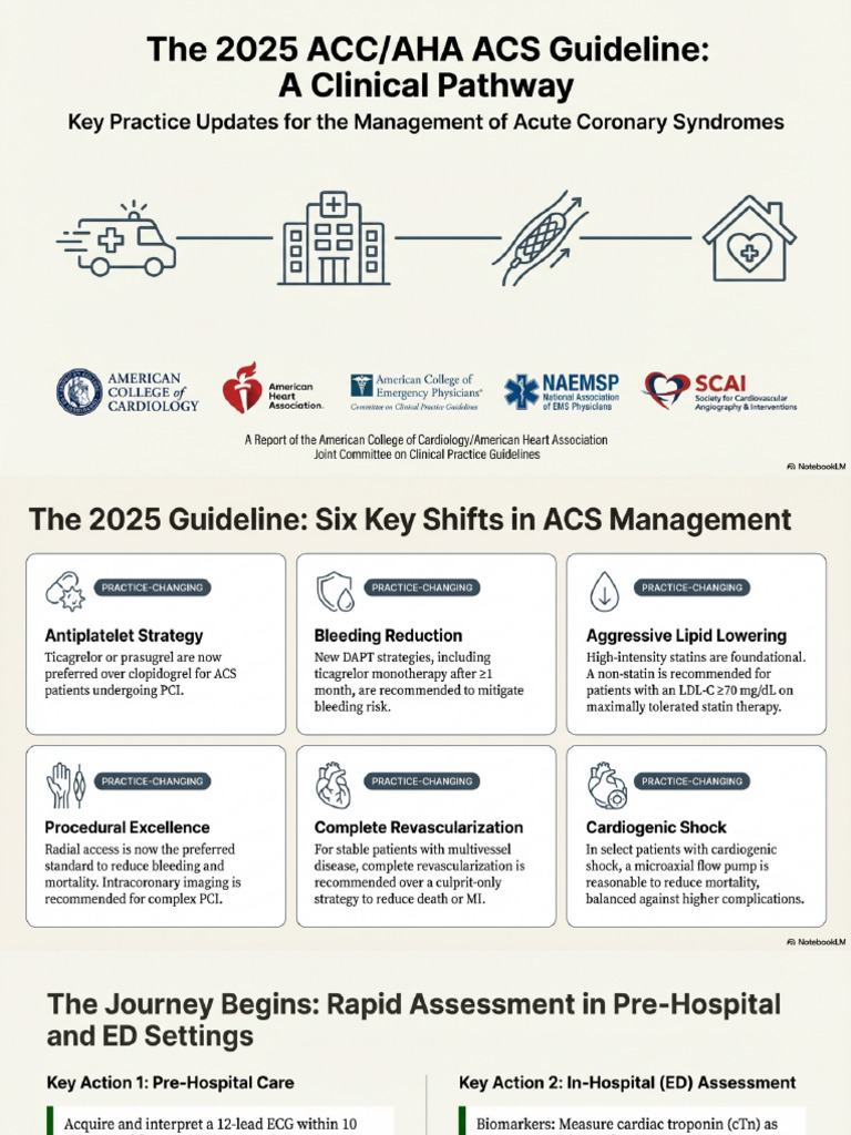 2025 ACS Guidelines Key Practice Updates | PDF