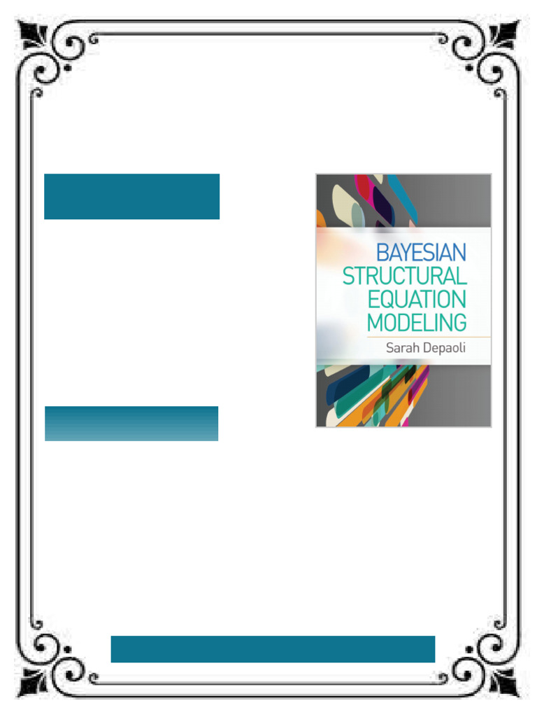 Bayesian Structural Equation Modeling 1st Edition Sarah Depaoli Ebook ...