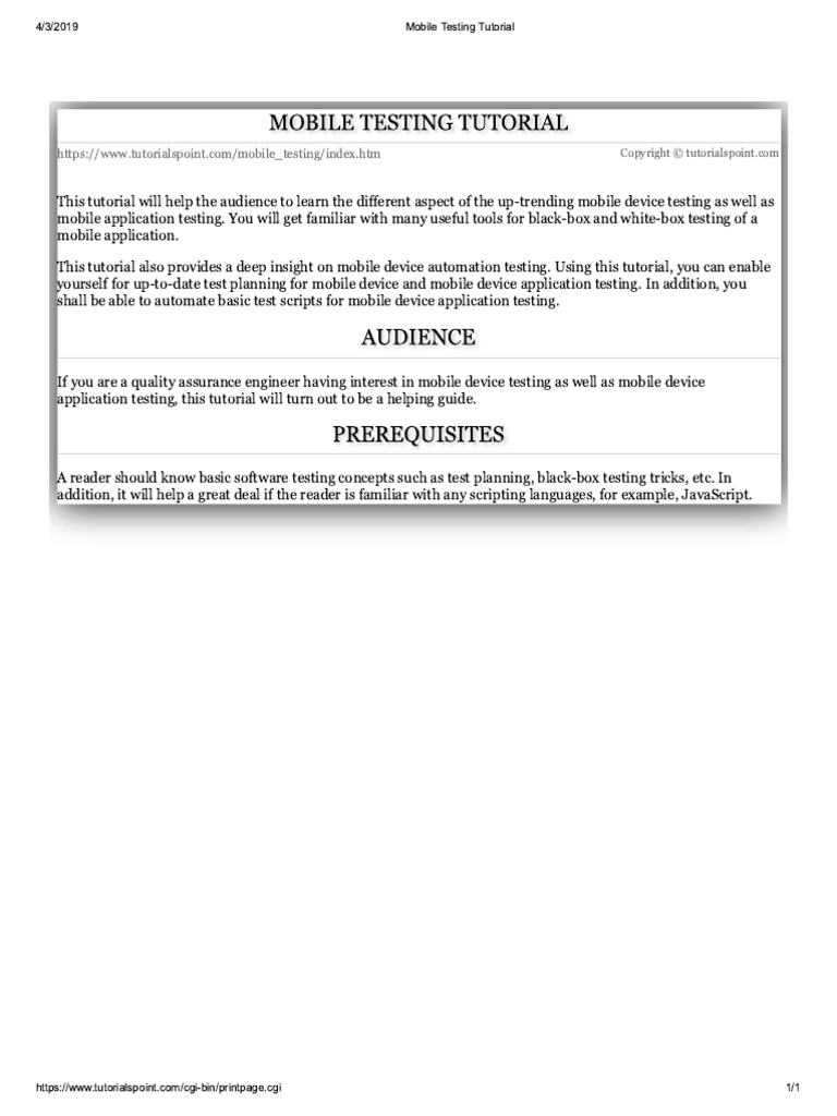 MAD Notes Syll Section-B Testing | PDF