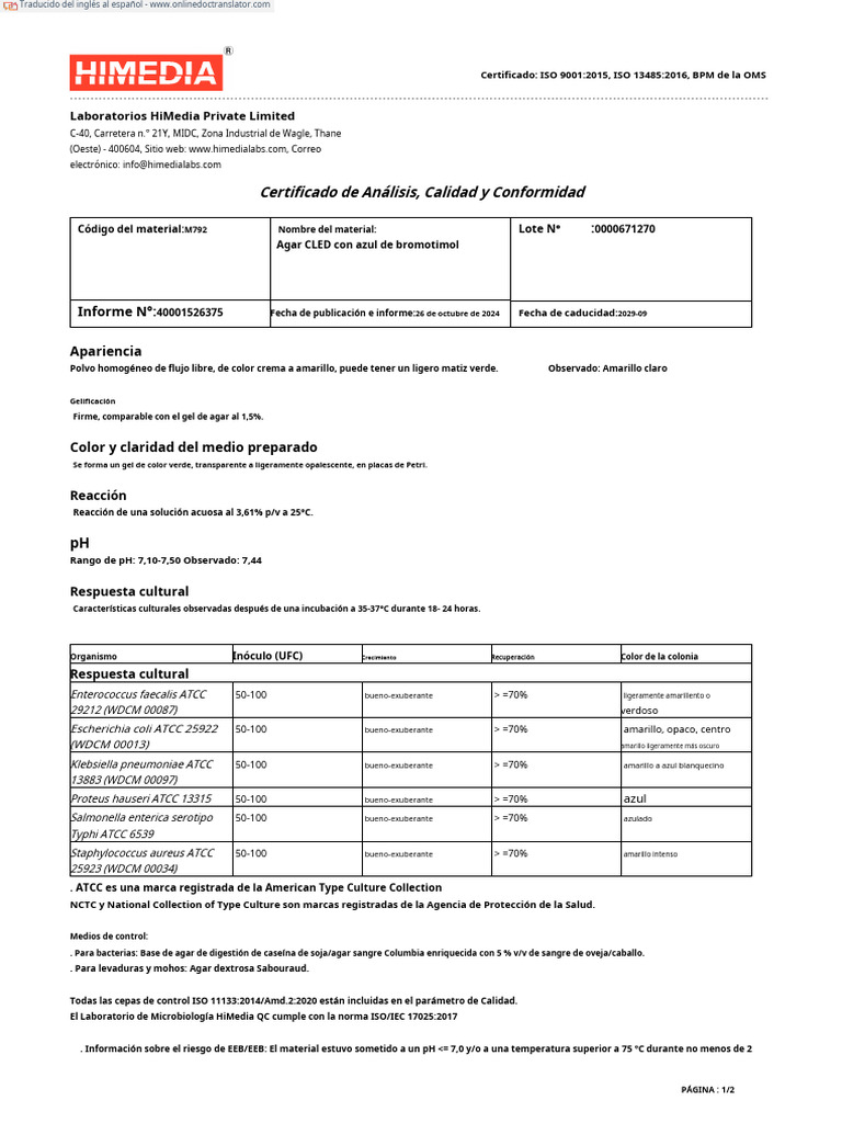 Agarn Cled | PDF | Microbiología | Biología