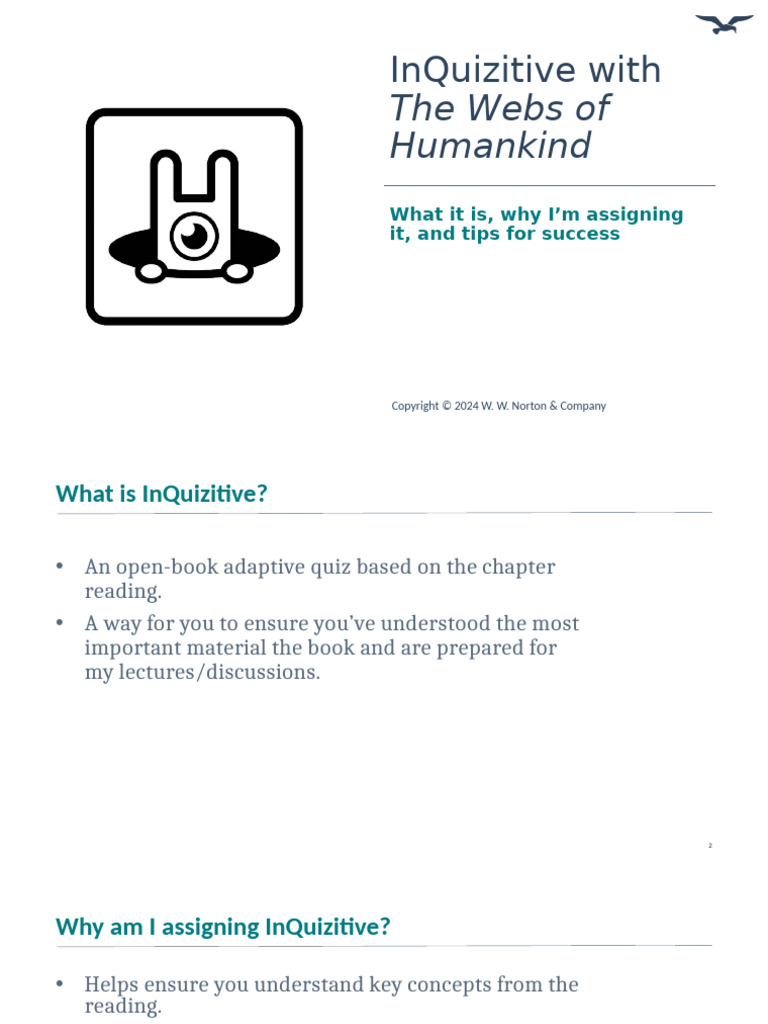 Inquizitive Instructions | PDF
