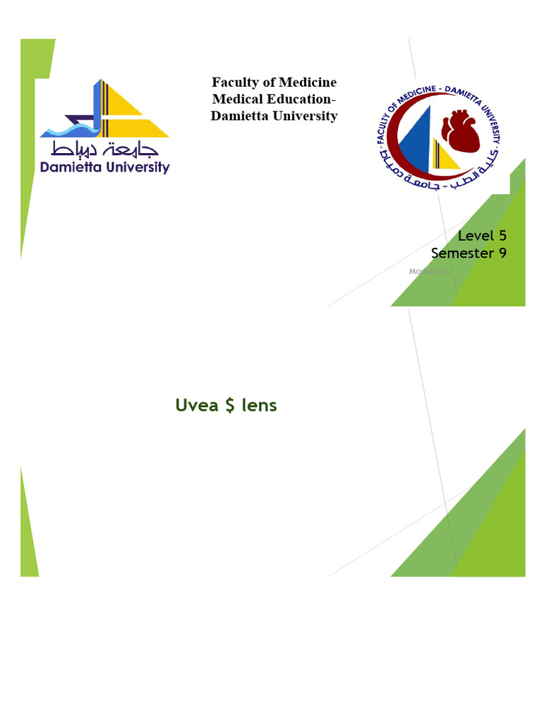 Cases of Uveitis- Opthalmology | PDF