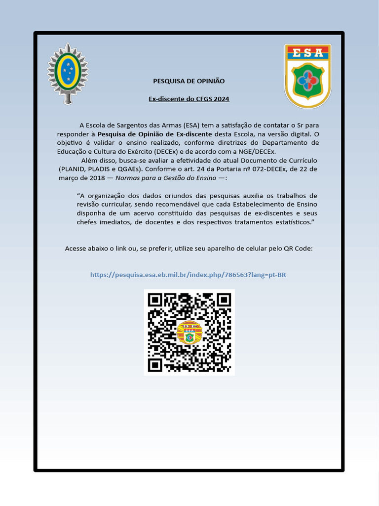 Pesquisa Ex Discente 2024 | PDF