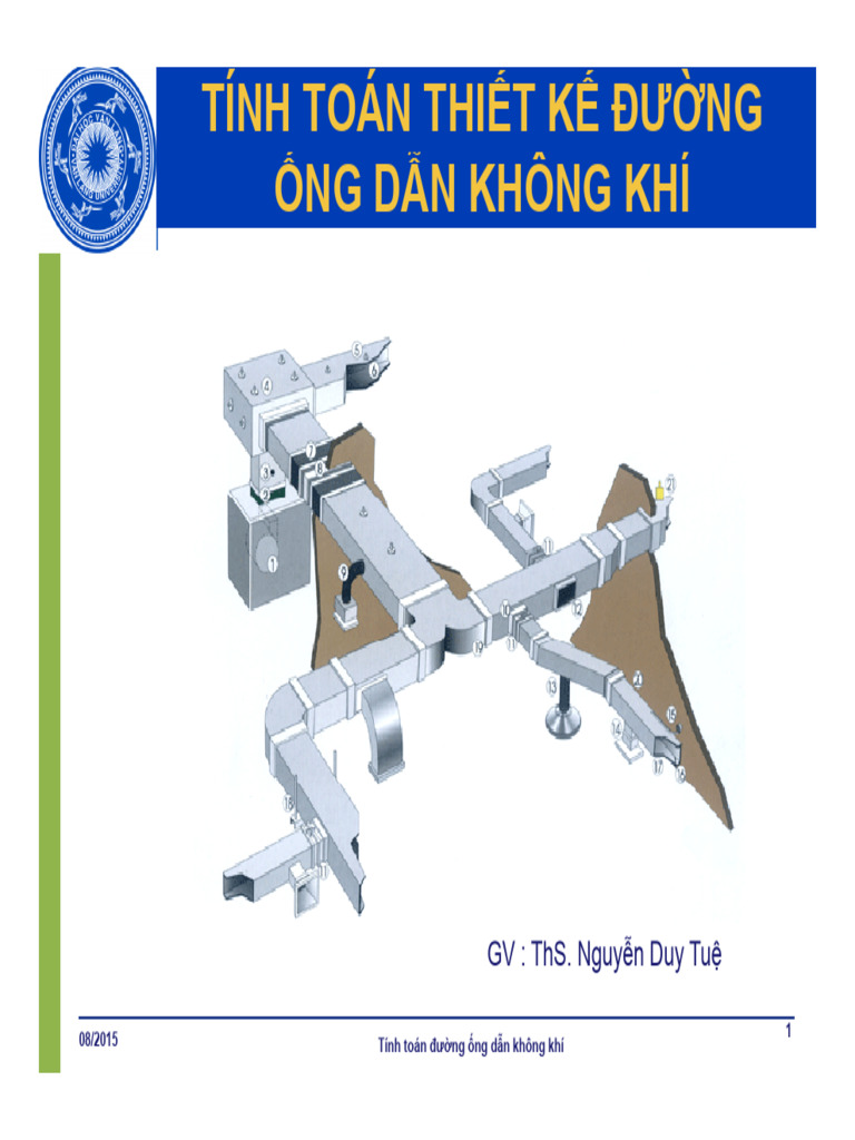 Tinh_toan_thiet_ke_duong_ong_dan_khong_khi_Ths Nguyễn Duy Tuệ | PDF