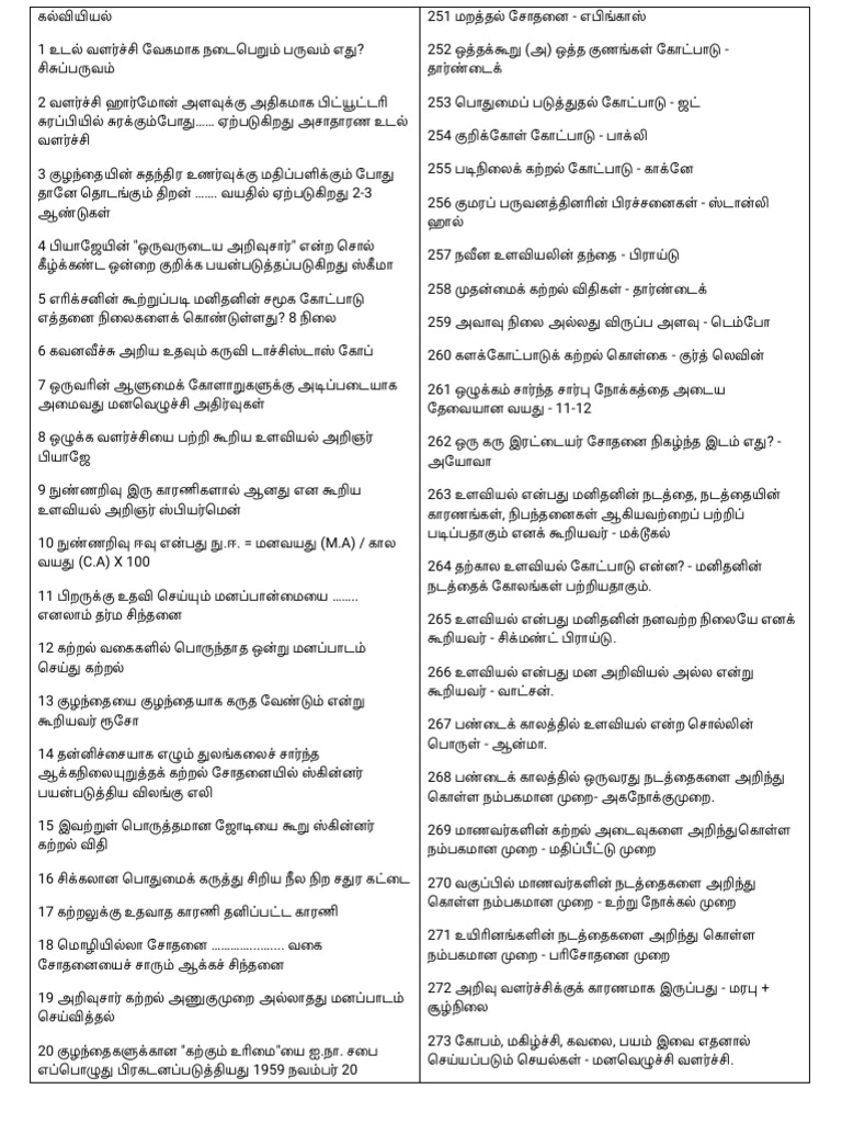 Study Material Psychology | PDF