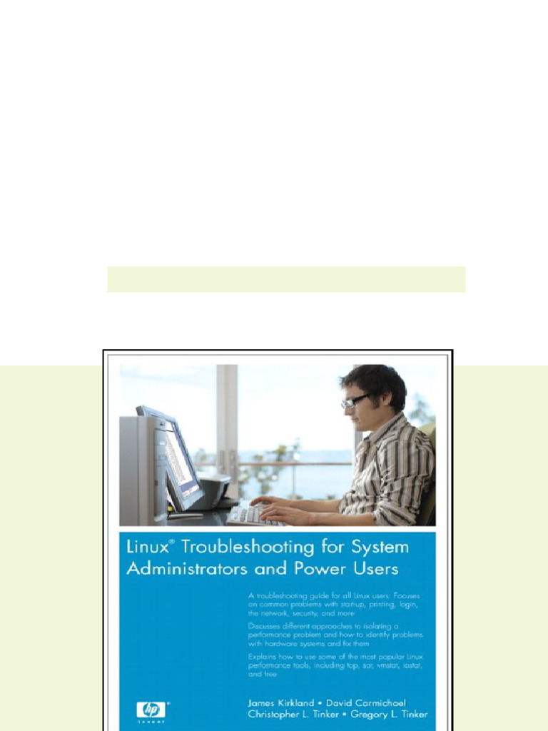 (Ebook) Linux(R) Troubleshooting for System Administrators and Power ...