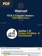 Walmart FCCA Audit Checklist Guide | PDF | Walmart | Calibration