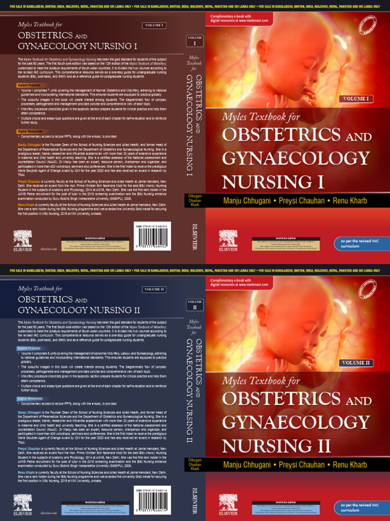 Myles Textbook for Nursing: Obstetrics & Gynaecology | PDF | South Asia ...