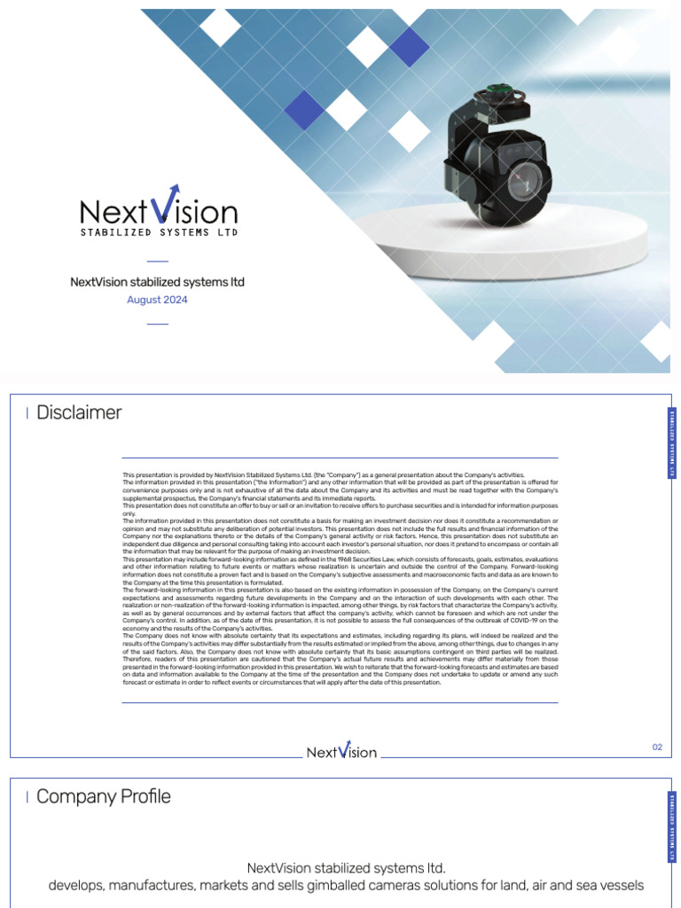 NextVision March2024 En-1 | PDF | Income Statement | Information