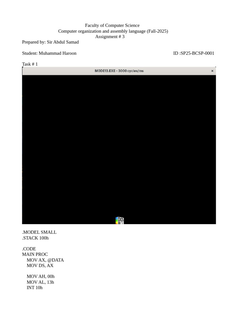 Coal Lab Assignment 3 | PDF
