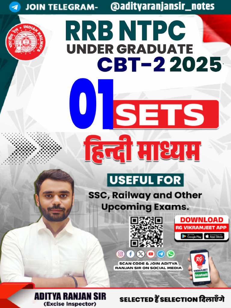 Rrb Ntpc Cbt-II Exam 2025 Ug Level Answer Key (Hindi) | PDF