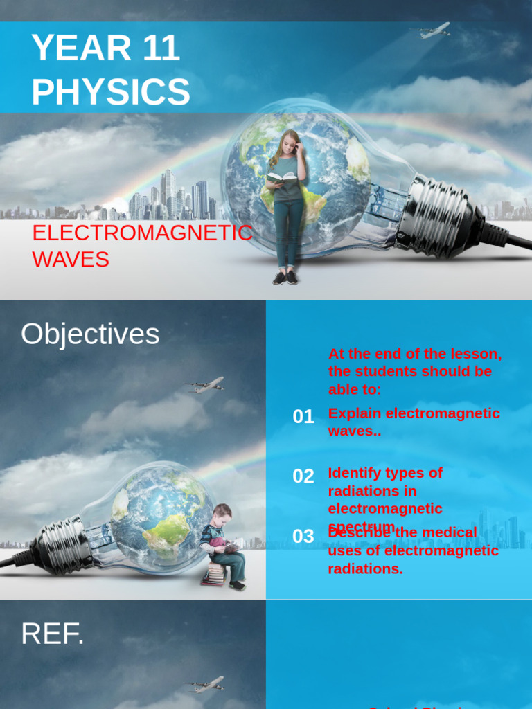 Year 11 Physics: Electromagnetic Waves | PDF | Electromagnetic ...