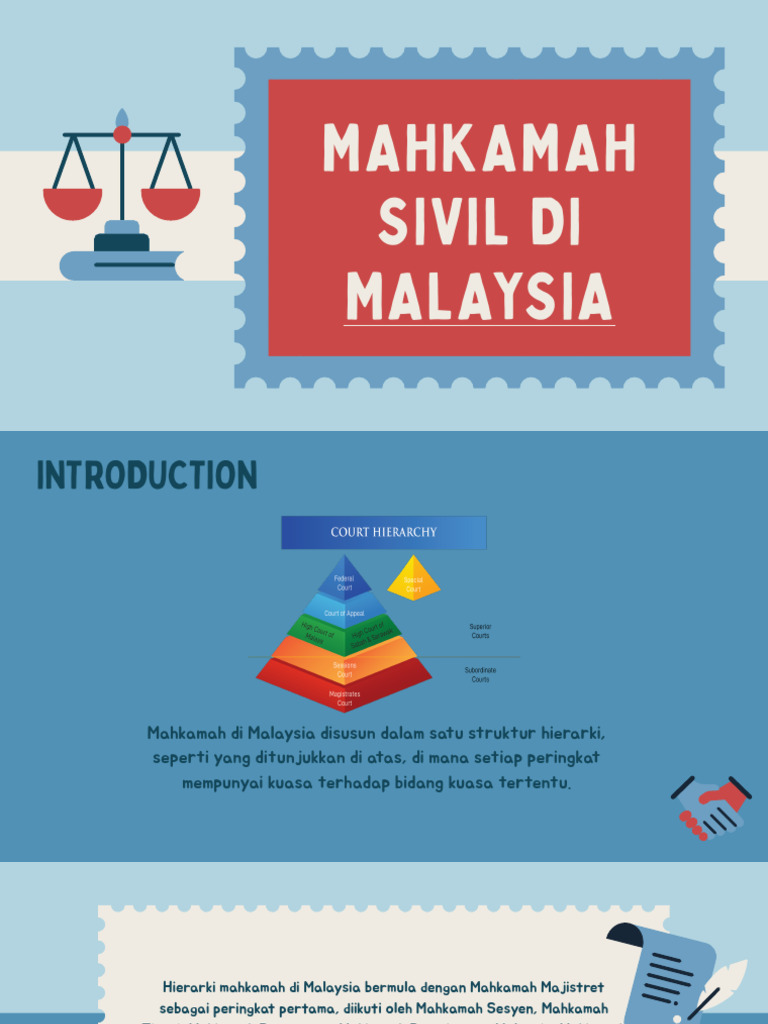 Mahkamah Sivil Di Malaysia | PDF
