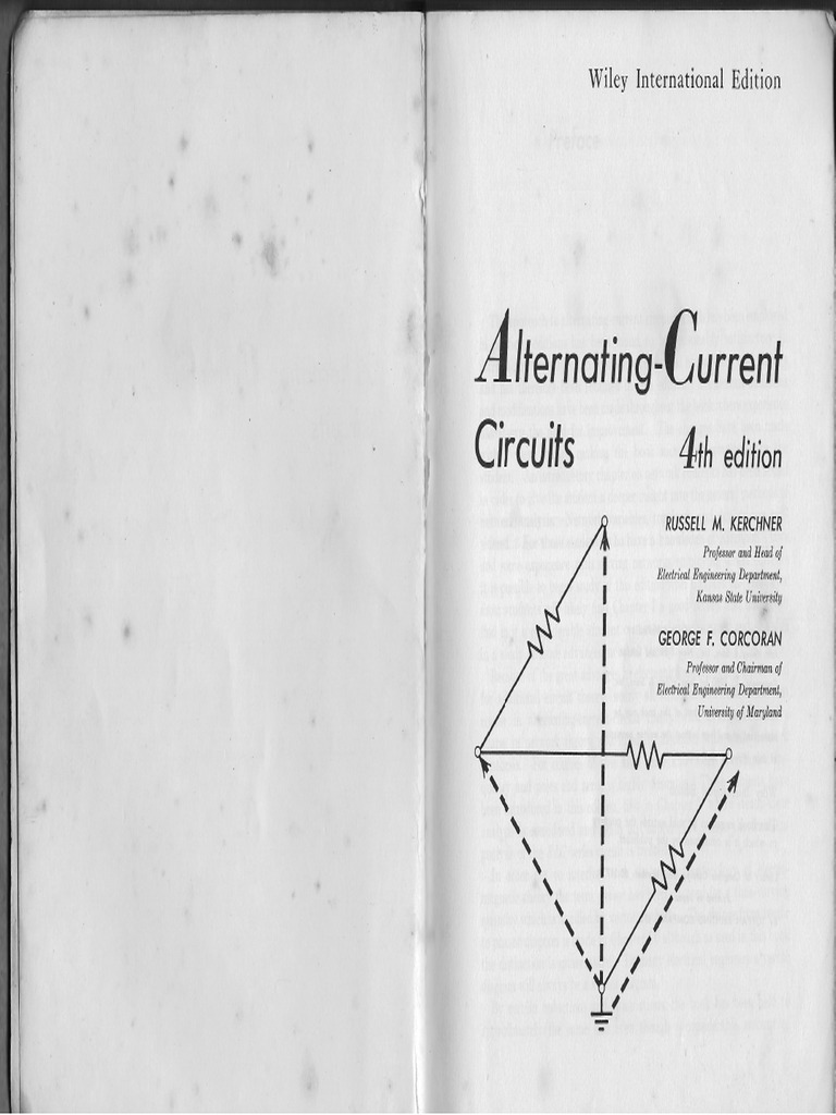 Alternating Current Circuit Kerchner Corcoran No1 | PDF