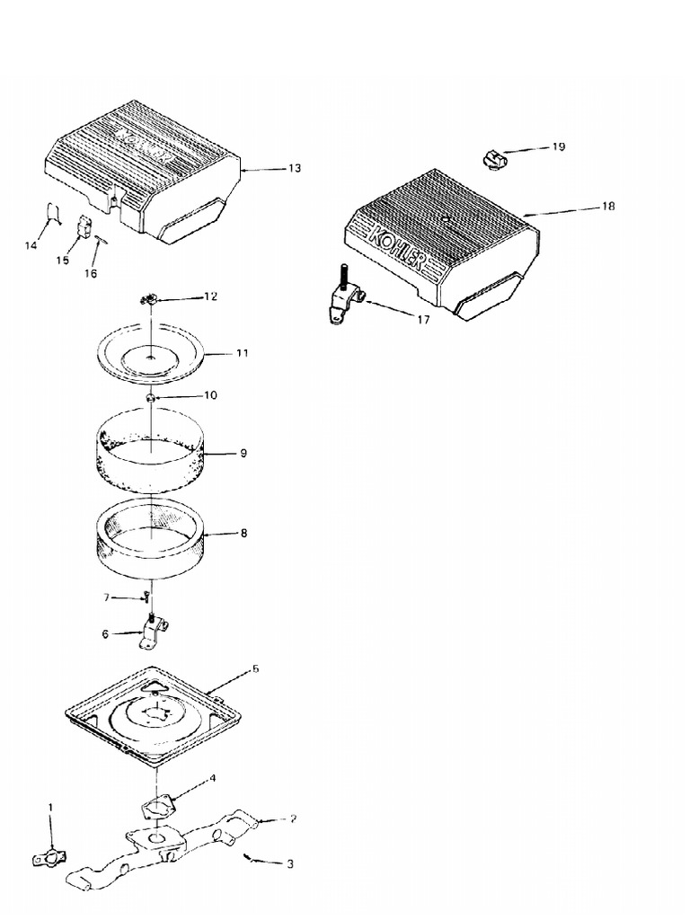 Cub Cadet Parts Manual for Model 2084 Sn 836000 864500 | PDF | Knitting