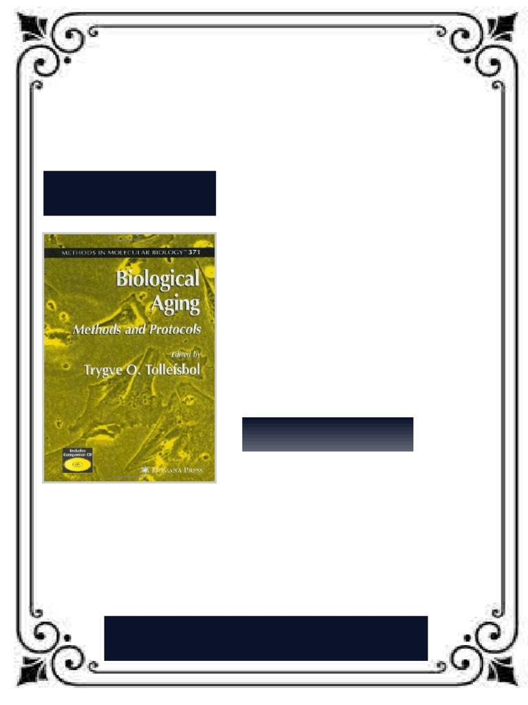 Biological Aging Methods and Protocols 1st Edition Trygve O. Tollefsbol ...