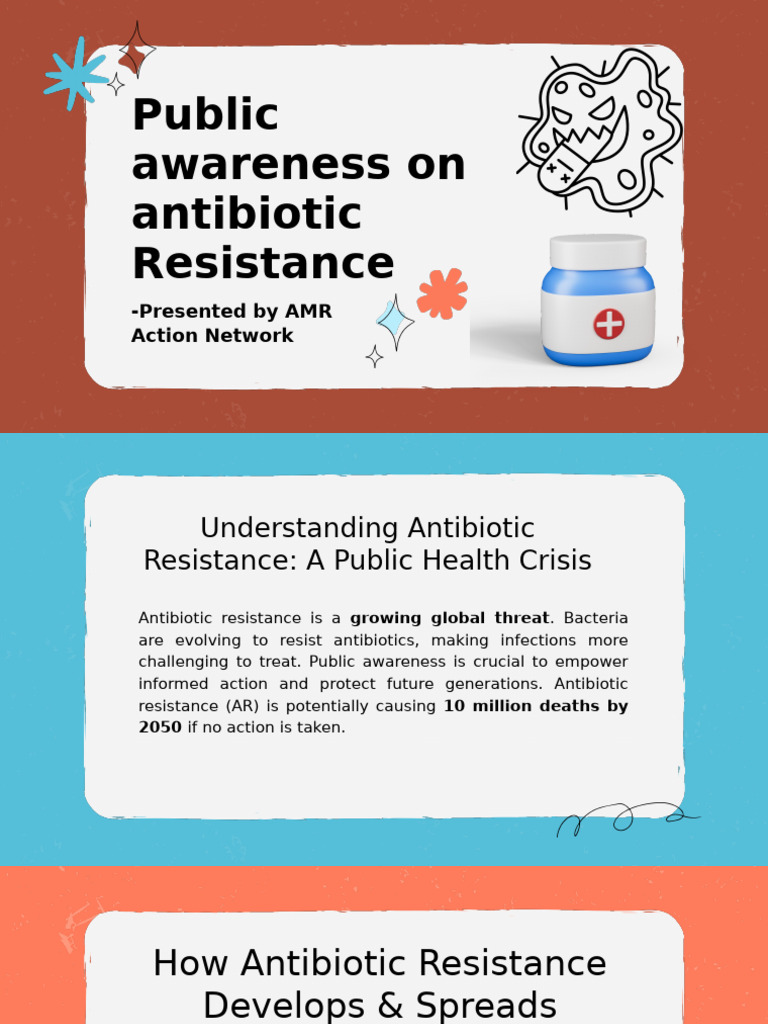 Public Awareness of Antibiotic Resistance | PDF | Antimicrobial ...