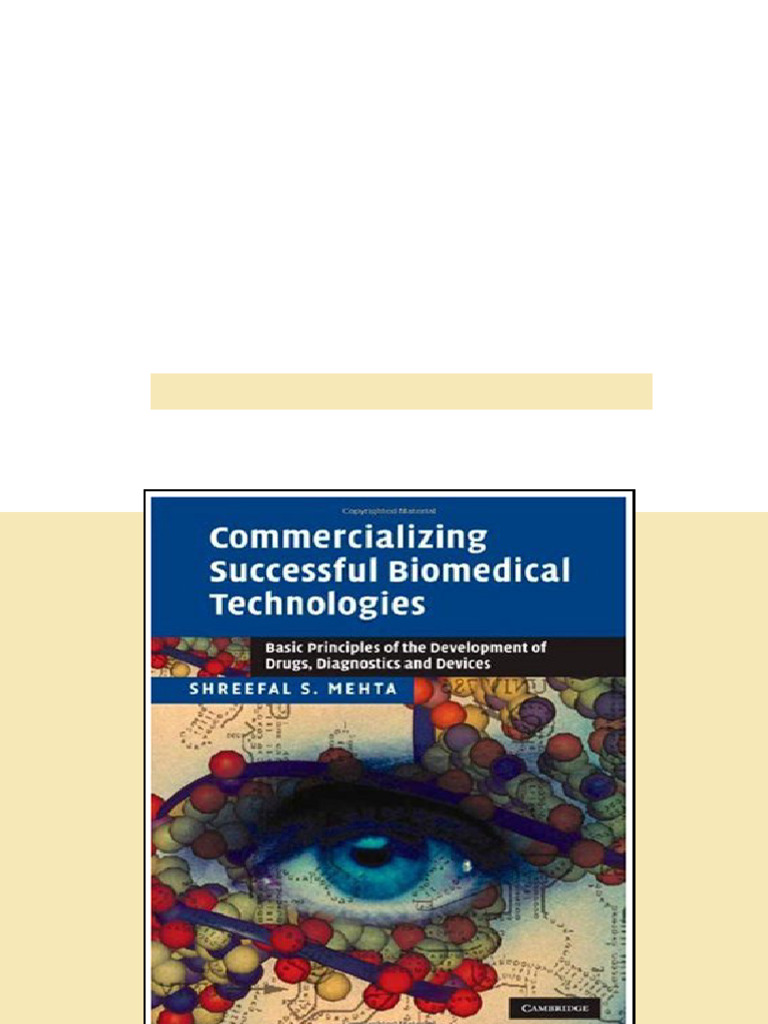 (Ebook) Commercializing successful biomedical technologies: basic ...