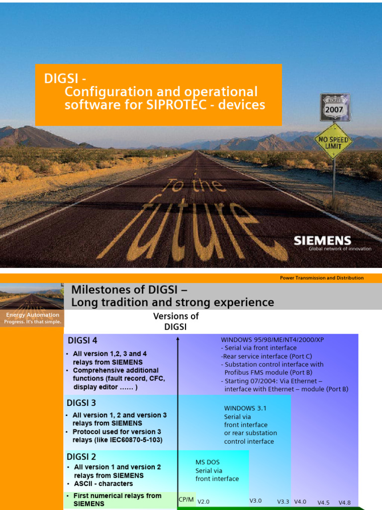 009 DIGSI - Overview 1 | PDF | Modem | Automation