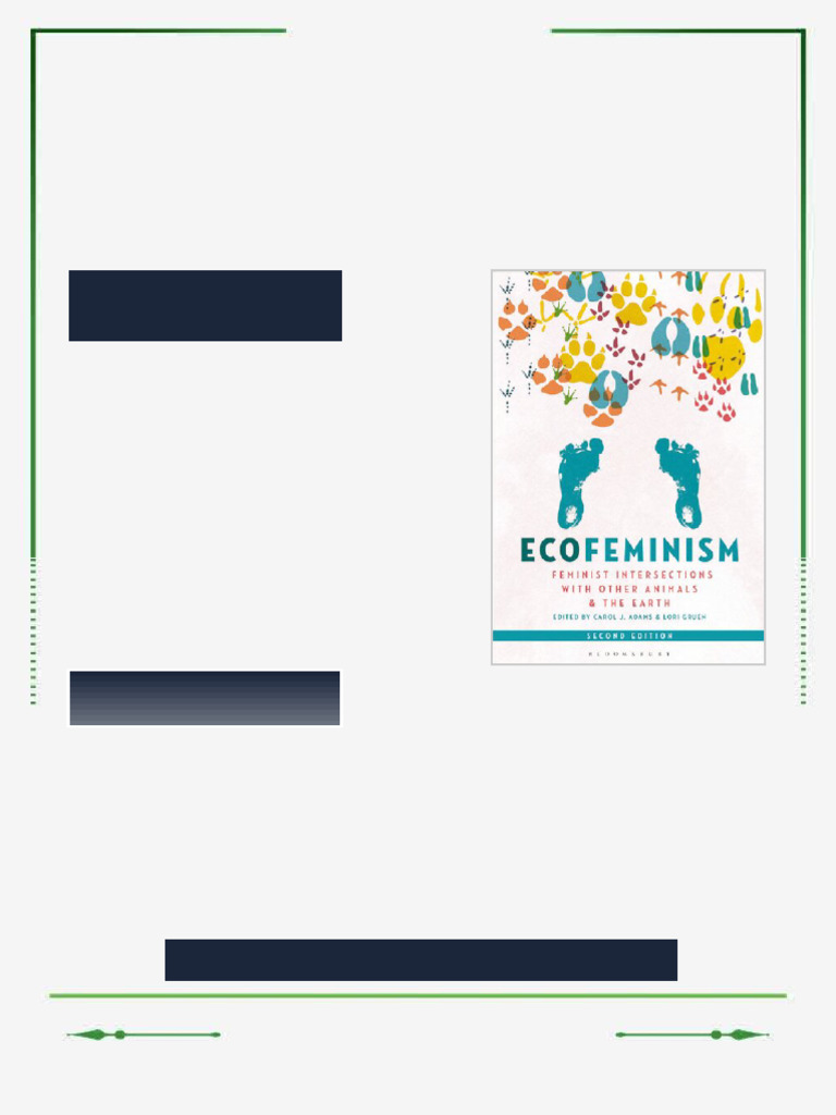 Ecofeminism Second Edition Feminist Intersections with Other Animals ...