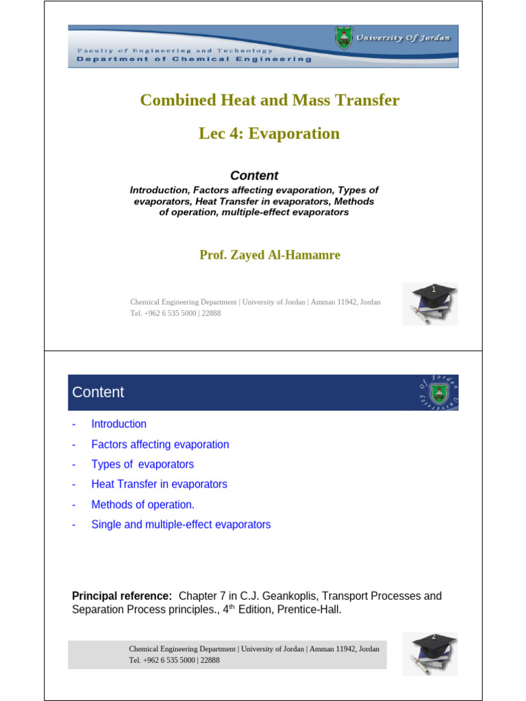Understanding Evaporation in Evaporators | PDF | Evaporation | Steam