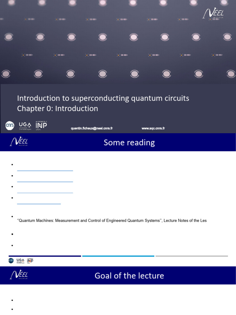 Superconducting Quantum Circuits Overview | PDF | Hamiltonian Mechanics ...