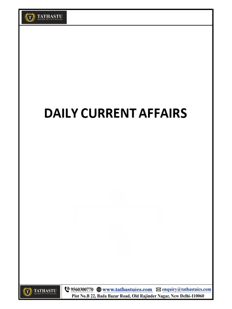 Daily Current Affairs - Feb 22, 2025 | PDF