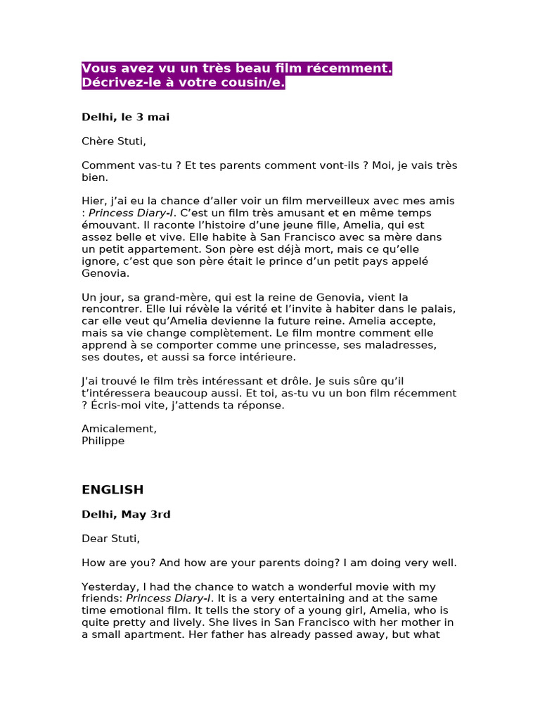 Half Yearly - French Letters (Modified) 10th F | PDF | Environnement ...