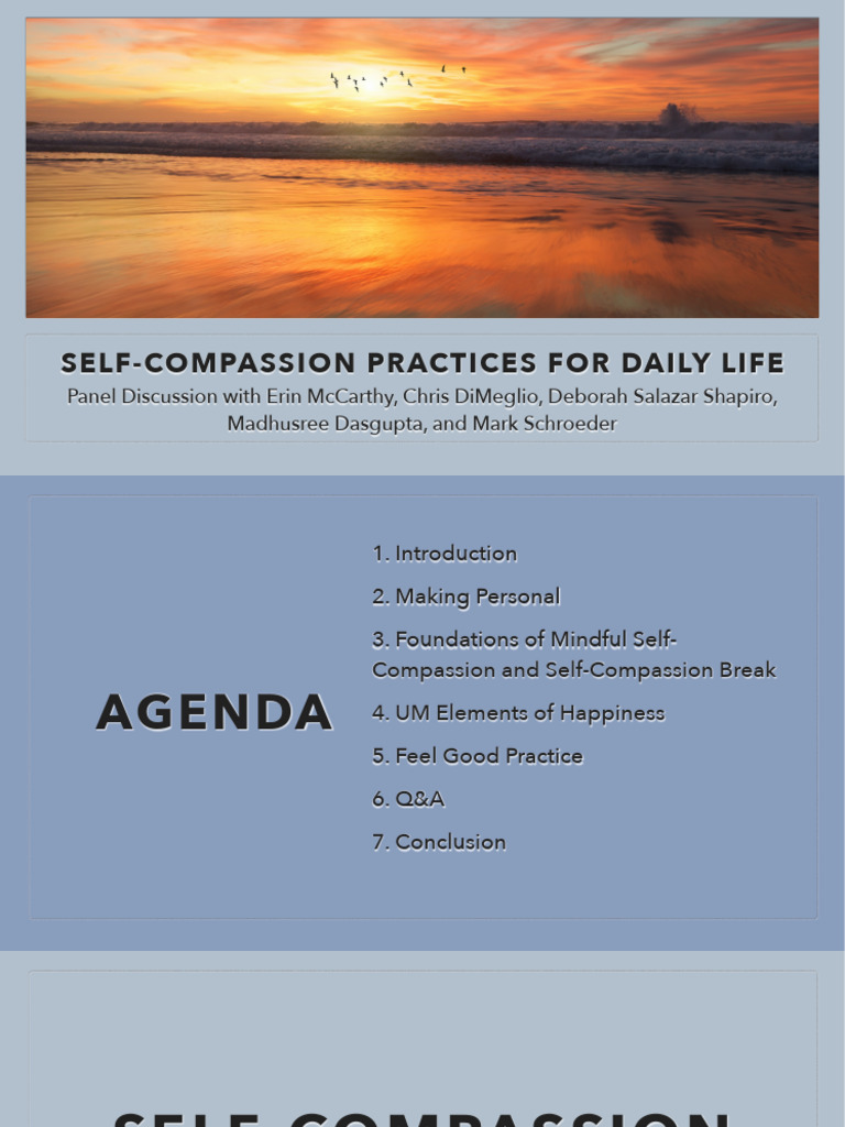 Final Self-Compassion For Daily Practices | PDF
