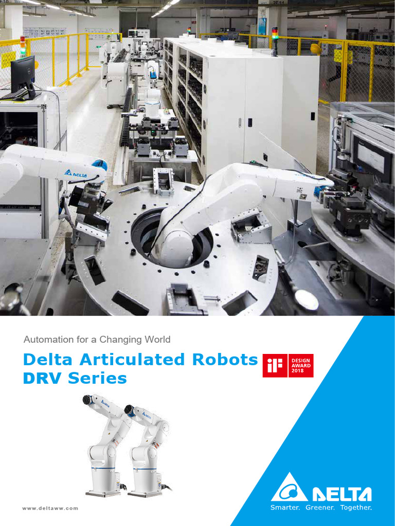 Delta DRV Series Articulated Robots | PDF | Automation | Robot
