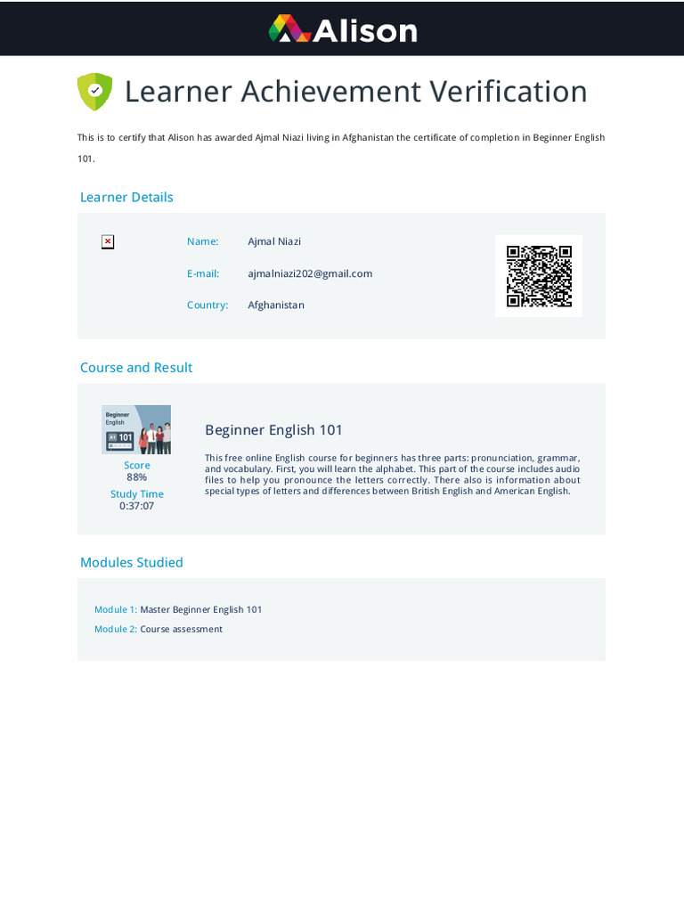 Learner Verification 3915 28909473 | PDF
