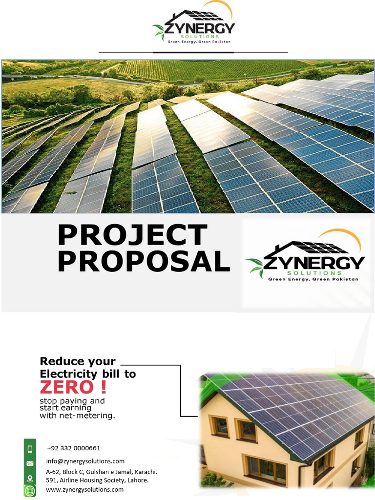 Solar Energy Proposal for 5 KW System | PDF | Solar Panel | Photovoltaics