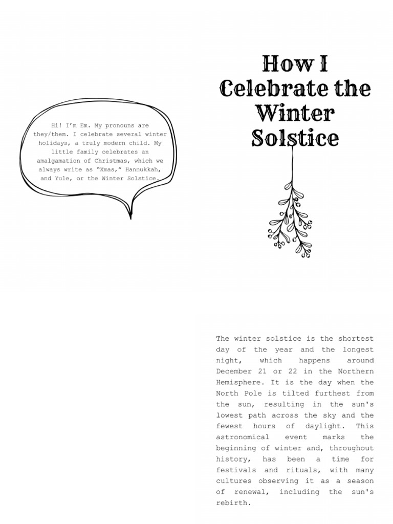Winter Solstice | PDF