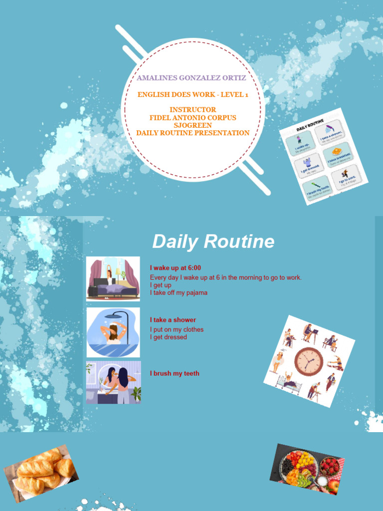 My Daily Routine | PDF