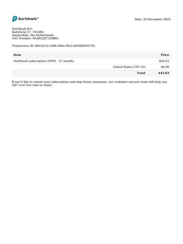 Receipt | PDF