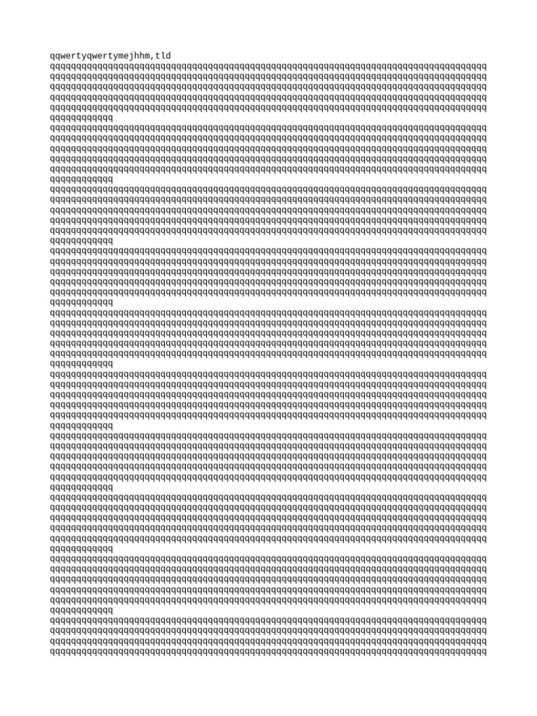 Qwerty | PDF