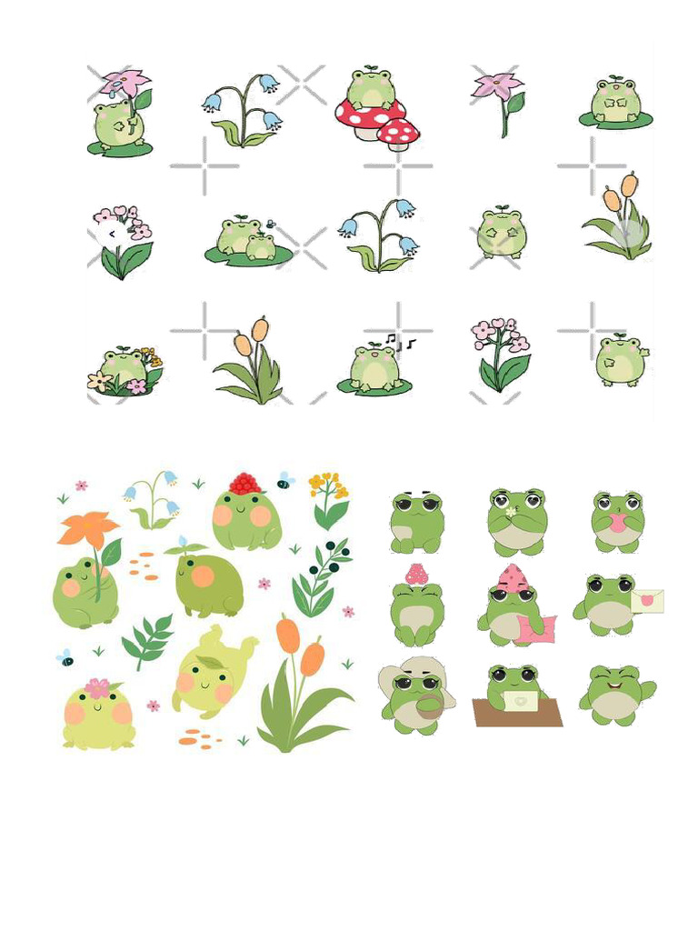 Stickers Sapitos | PDF