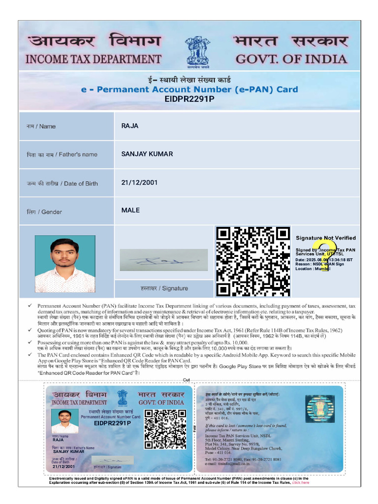 Pan PDF Raja | PDF
