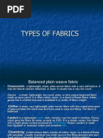 Fabric Comparison Chart | PDF | Textiles | Knitting