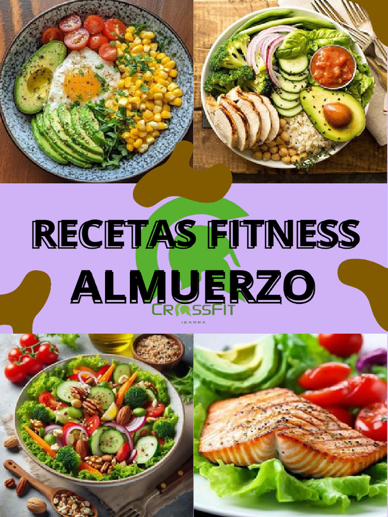 Recetas Fitness - Almuerzo PDF | PDF | ensalada | Sopa