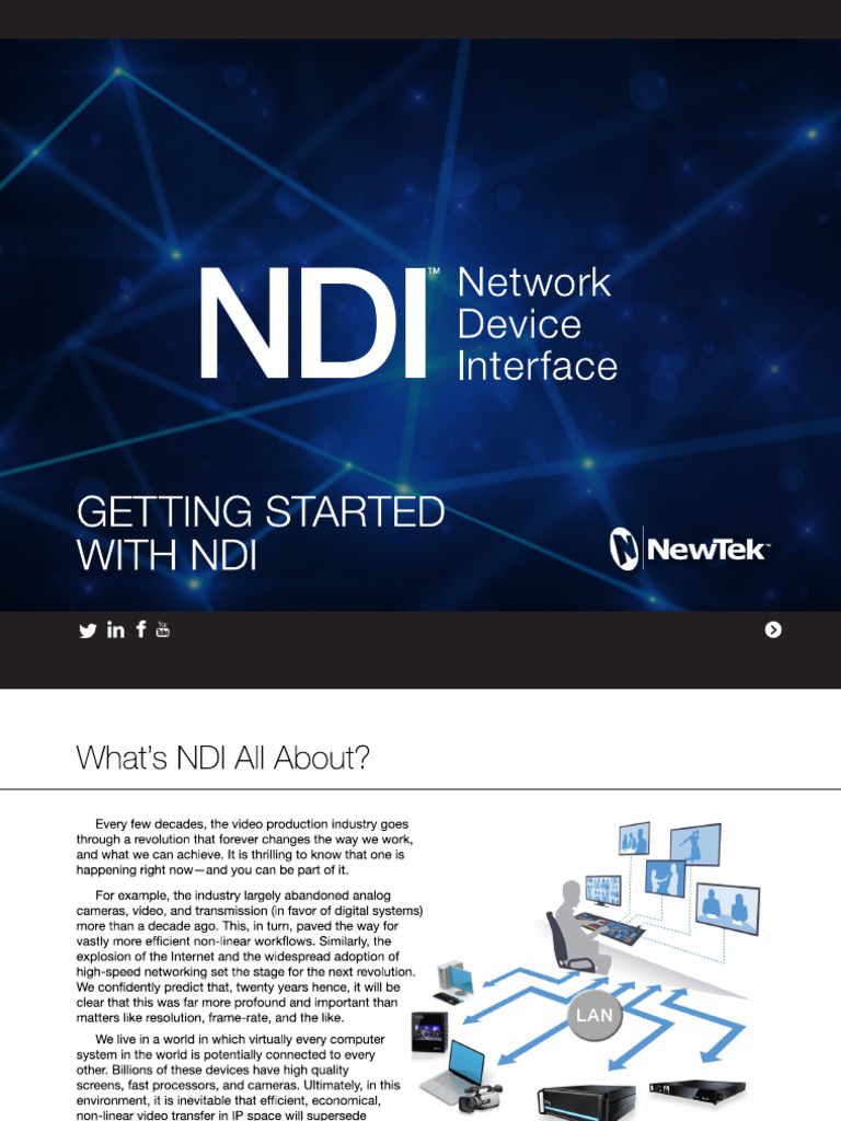 Getting Started With NDI | PDF