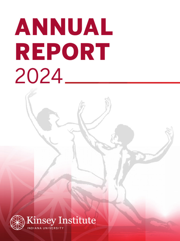 Kinsey Institute Annual Report 2024 | PDF | Menopause | Violence
