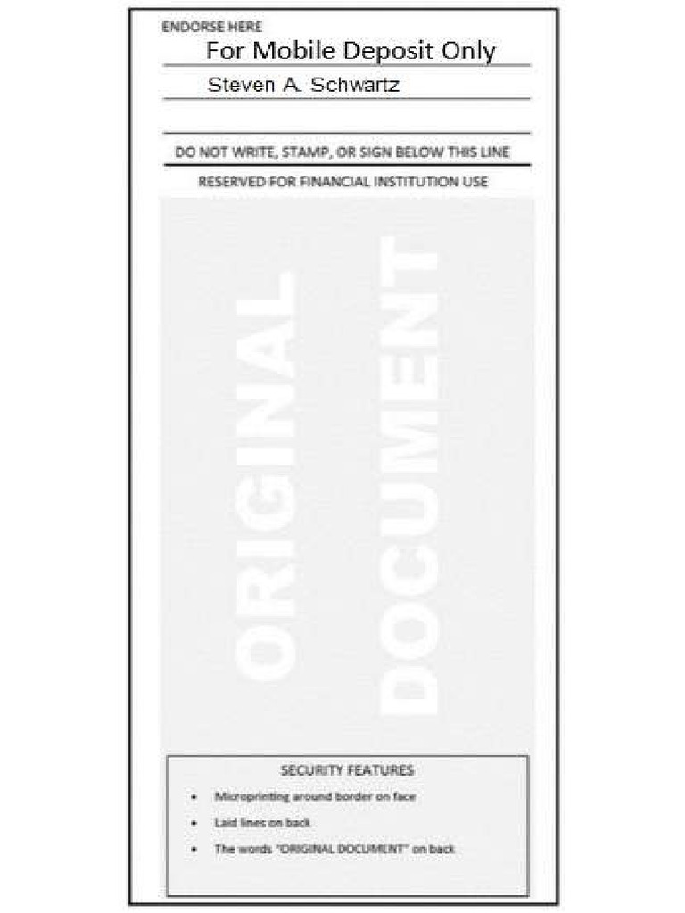 Deposit Back | PDF