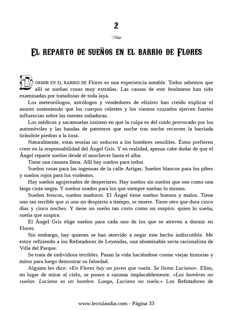Cronicas Del Angel Gris - Alejandro Dolina-33-35 | PDF | Sueño