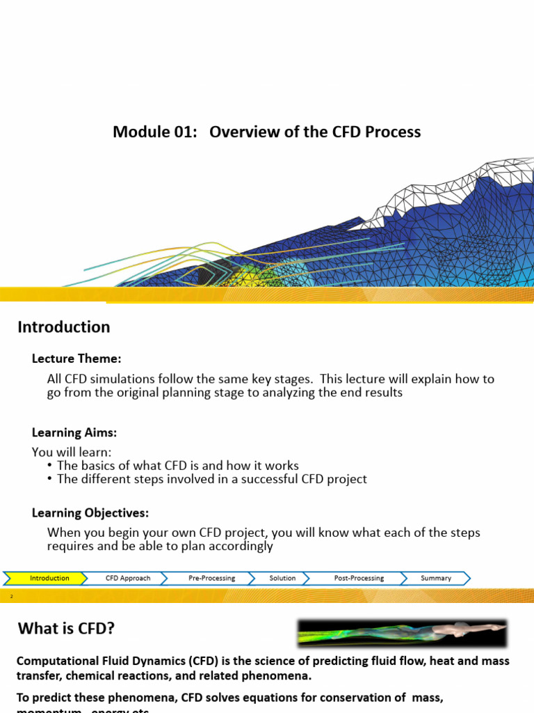 Fluent-Intro_17.0_Module01_Introduction pour CFD | PDF | Computational ...