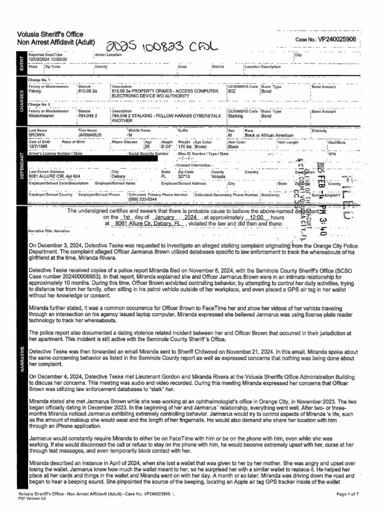 Teske Brown Investigation | PDF