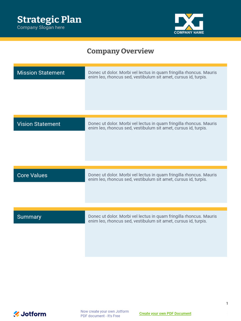 strategic plan | PDF | Business | Strategic Management