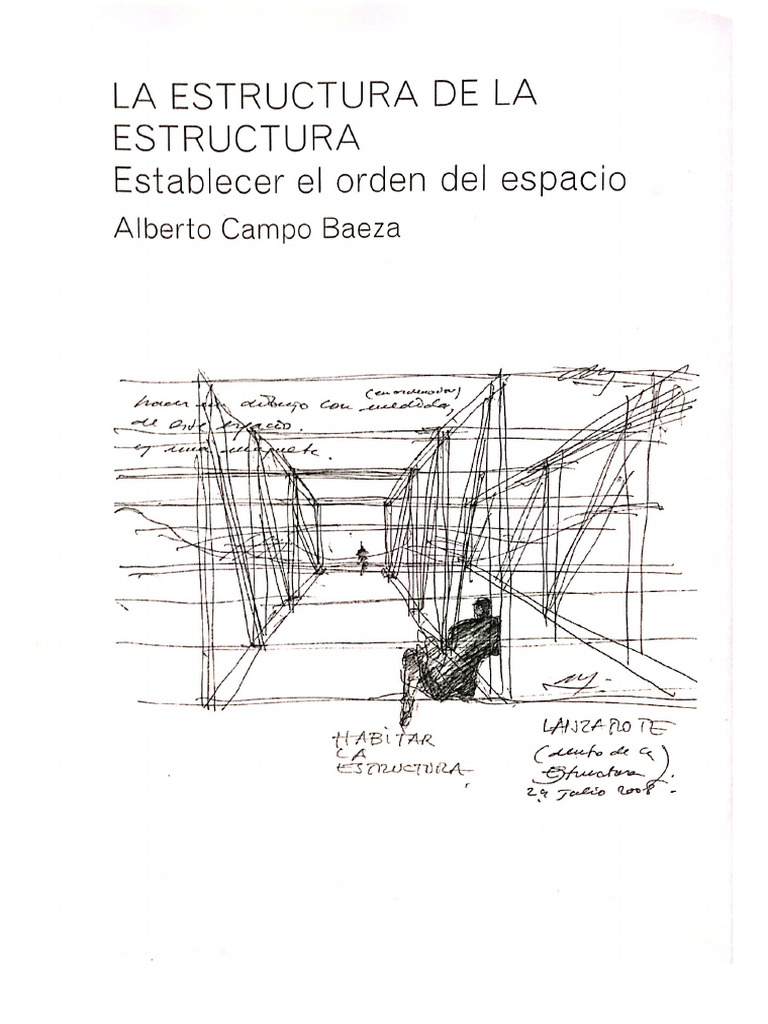 La Estructura de La Estructura _ Campo Baeza | PDF