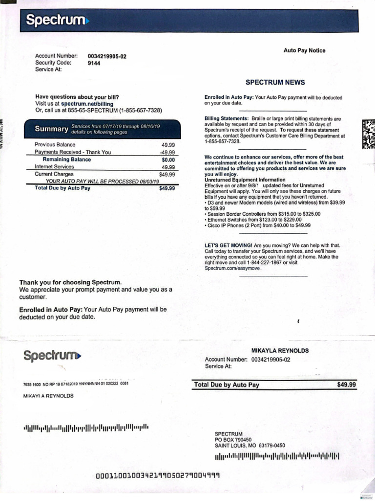 Spectrum Copy | PDF