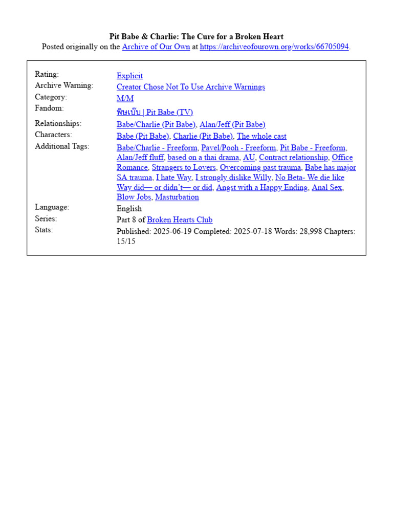 Pit Babe Charlie The | PDF